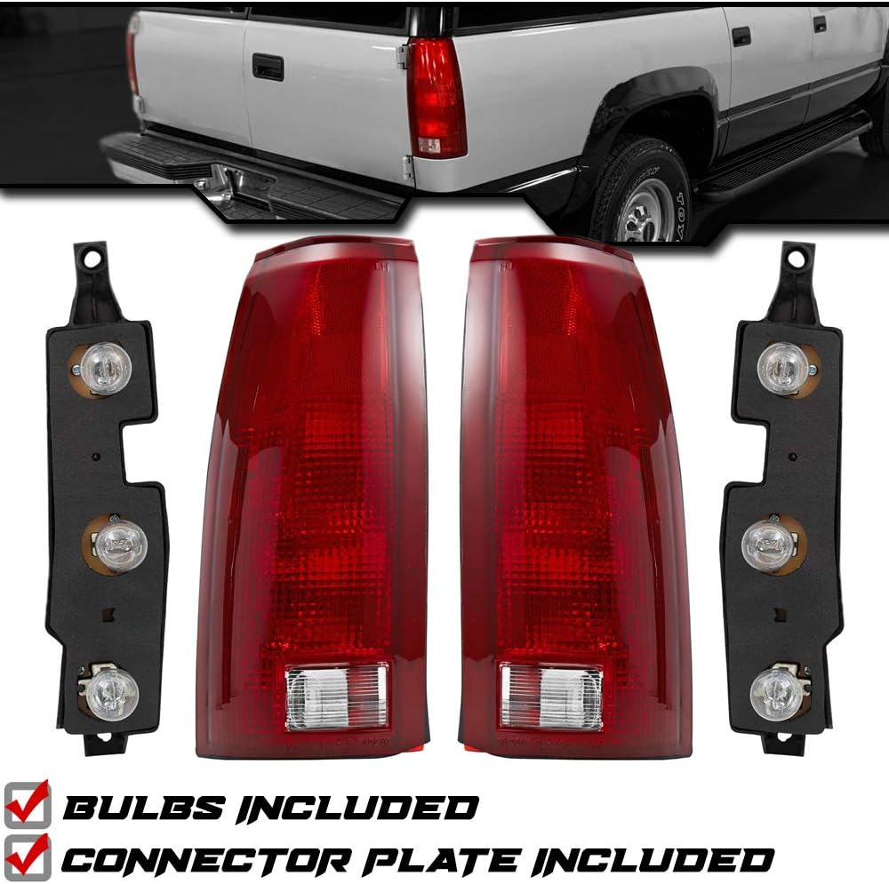 Buy Epic Lighting AMOE Replacement Rear Brake Tail Lights w Bulb ...