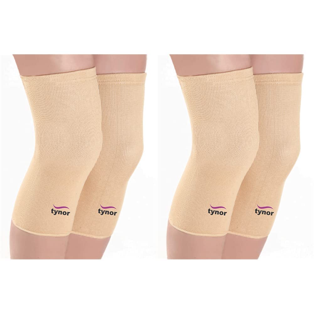 Buy TYNOR Stretchable Knee Cap for Pain Relief - Large (Pair) & XL ...