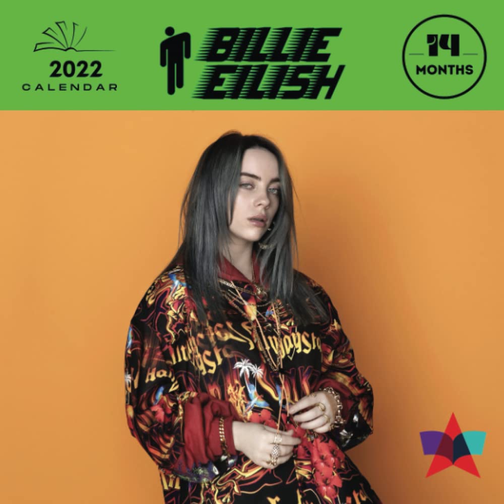 Billie Eilish Calendar 2022 Calendar Billie Eilish From Nov 2021 ...