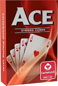 Amazon.com: Ace Playing Cards (Red) : Toys & Games