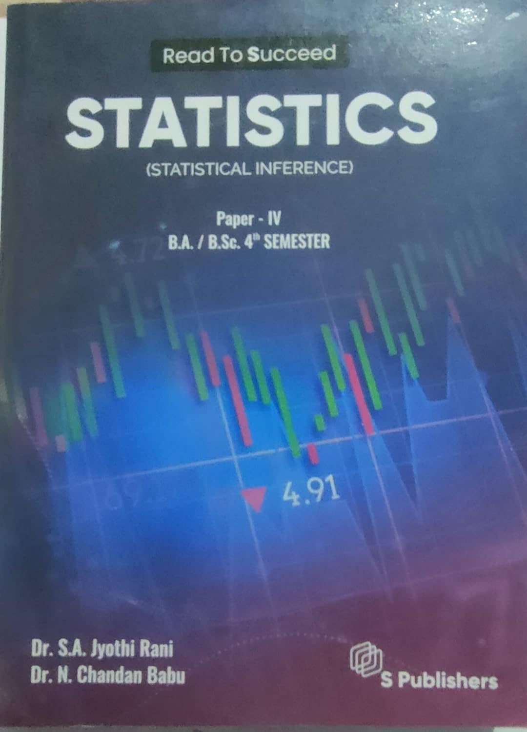 Buy STATISTICS (statistical Inference ) BA/ B.SC 4TH SEMESTER Book Online at Low Prices in India ...
