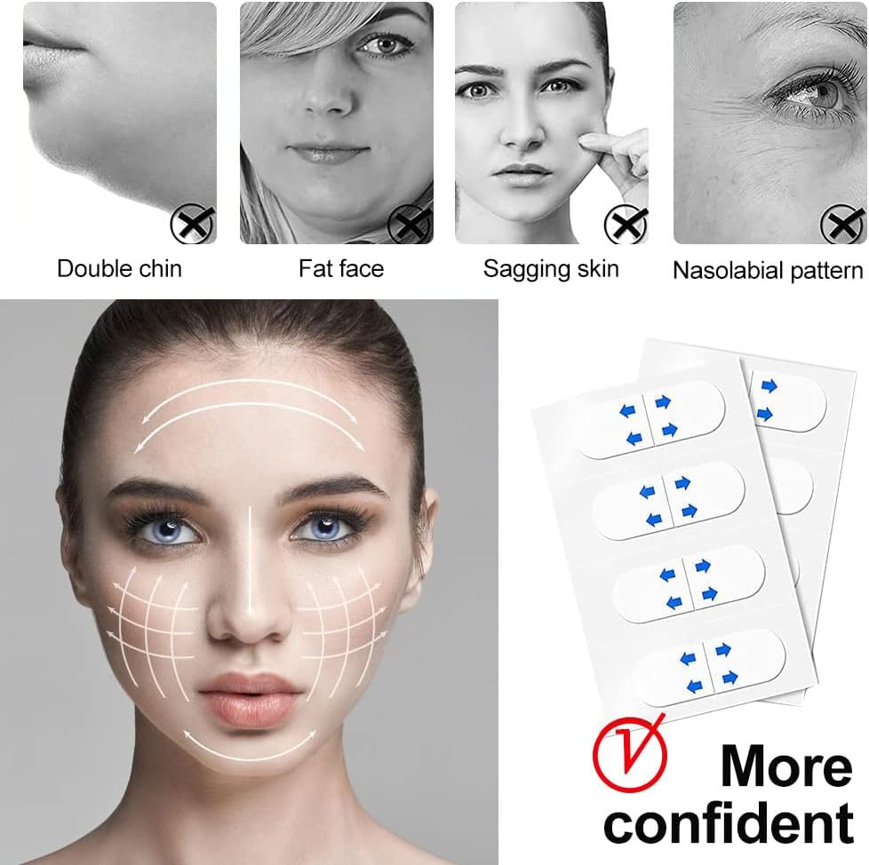 Face Thin Tape,V-Face Sticker,Invisible Sticker,Face Lift Stick,Lift ...