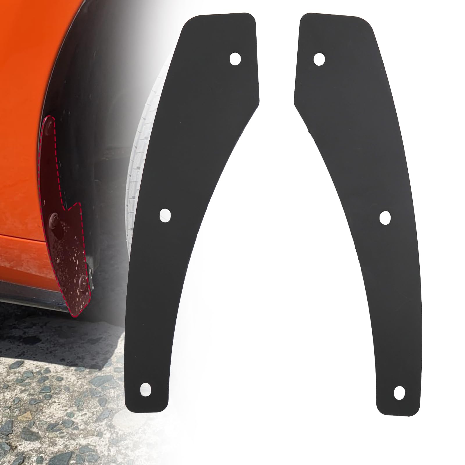 Amazon.co.jp: Jeyaic NDロードスター用ストーンガード NDロードスターに適合するフェンダー ロードスター nd アクセサリー ブラックSモデル : スポーツ＆アウトドア