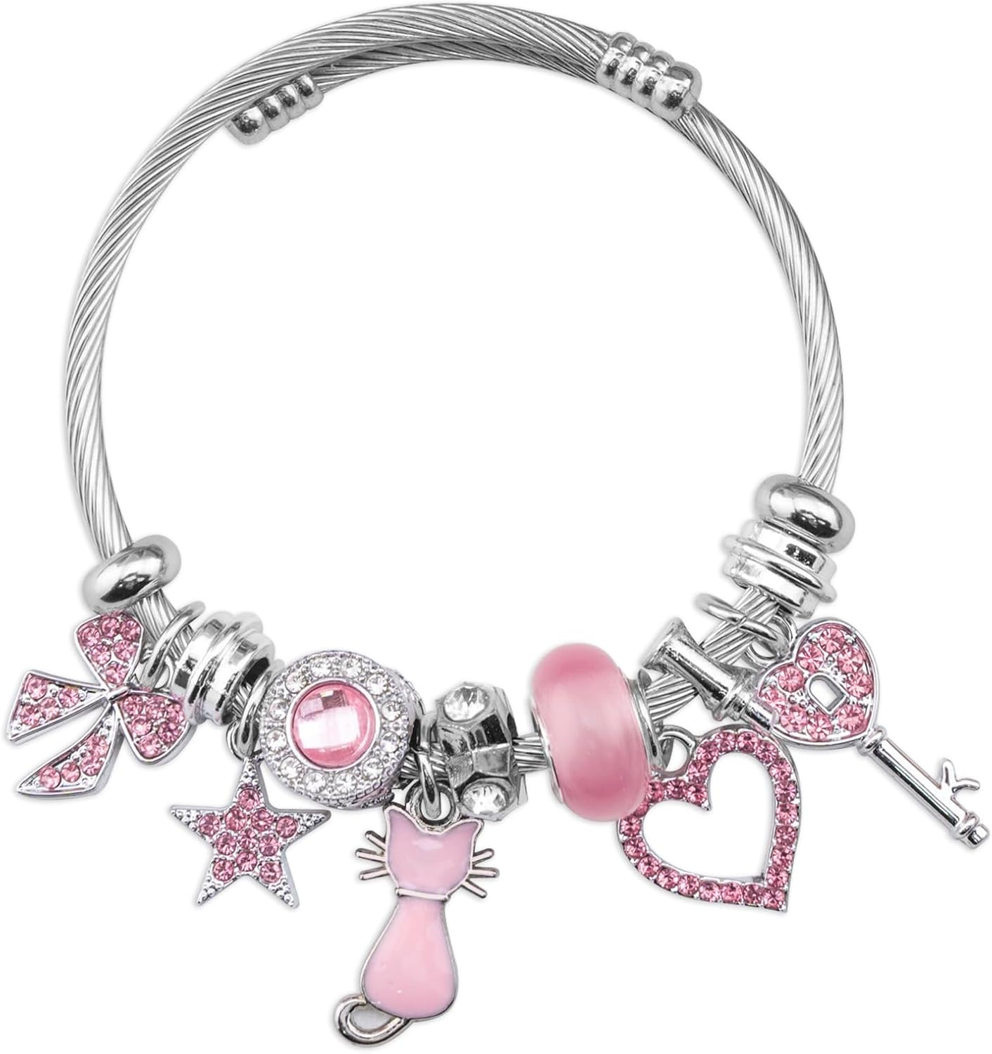 Amazon.com: EoffIvan Kawaii Bracelets Cat Bracelet For Women y2k ...