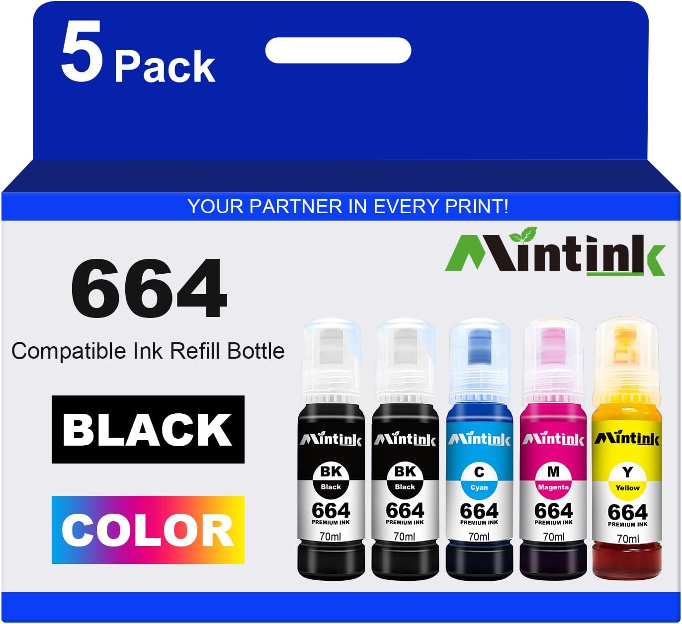 Amazon.com: DLMELHOR T502 502 Ink Refill Bottles Compatible for Epn ...