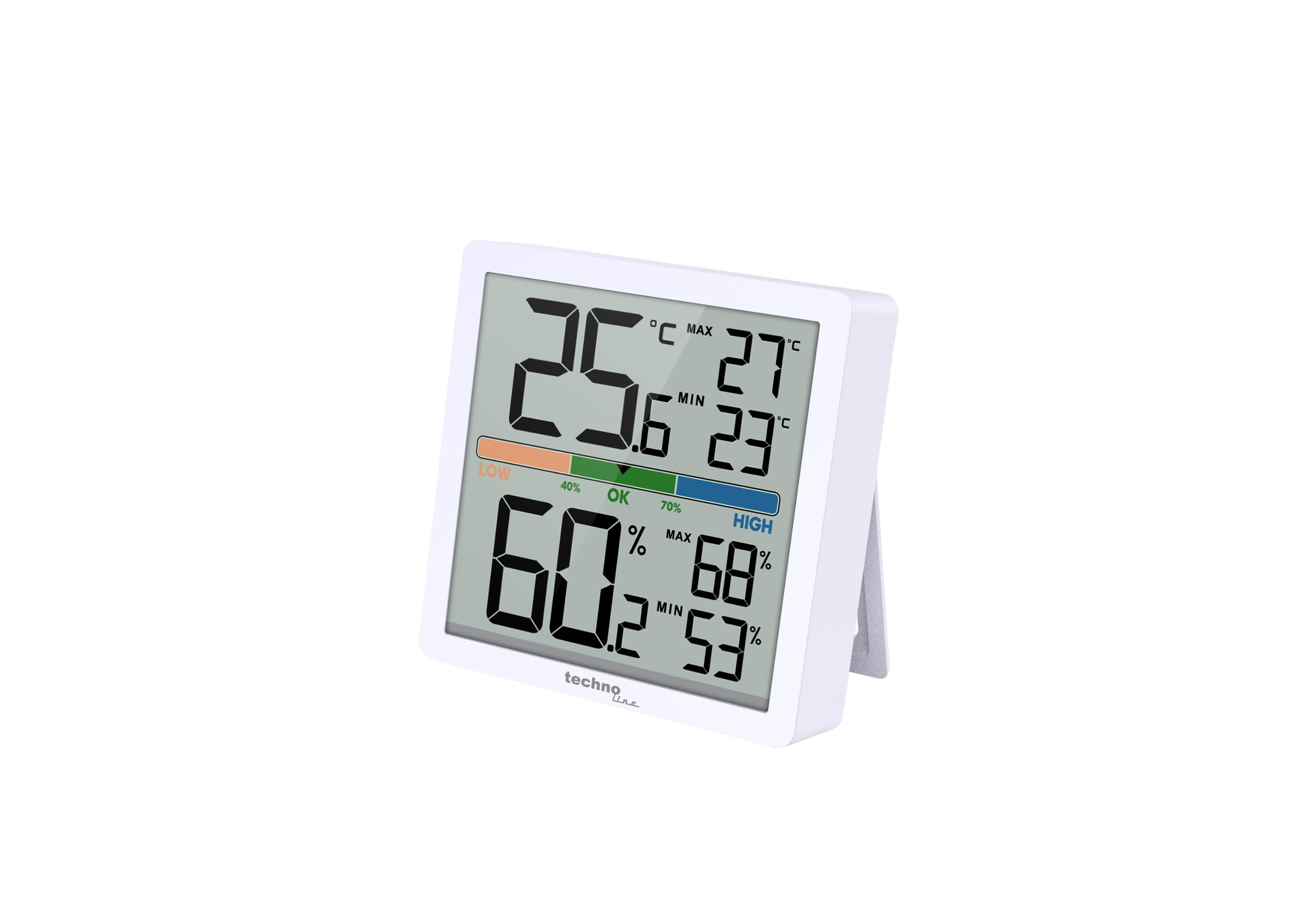 Technoline WS9472 Hygrometer Thermometer Humidity Meter Digital Room ...