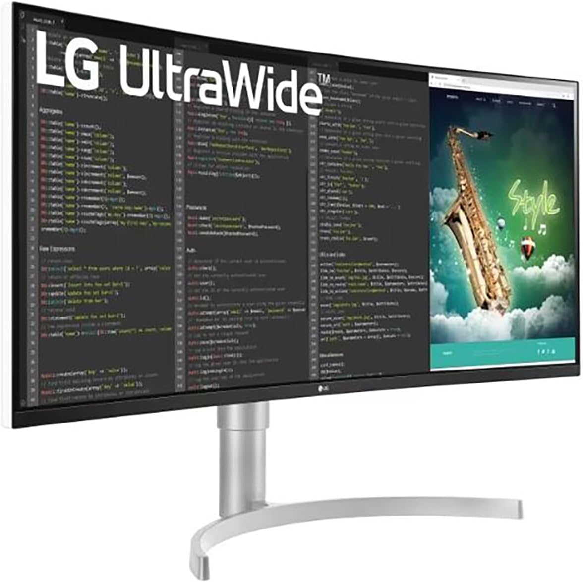 LG UltraWide™ 35WN75CP-B Ecran PC ultra large 35" - dalle VA résolution UWQHD (3440x1440), 5ms ...