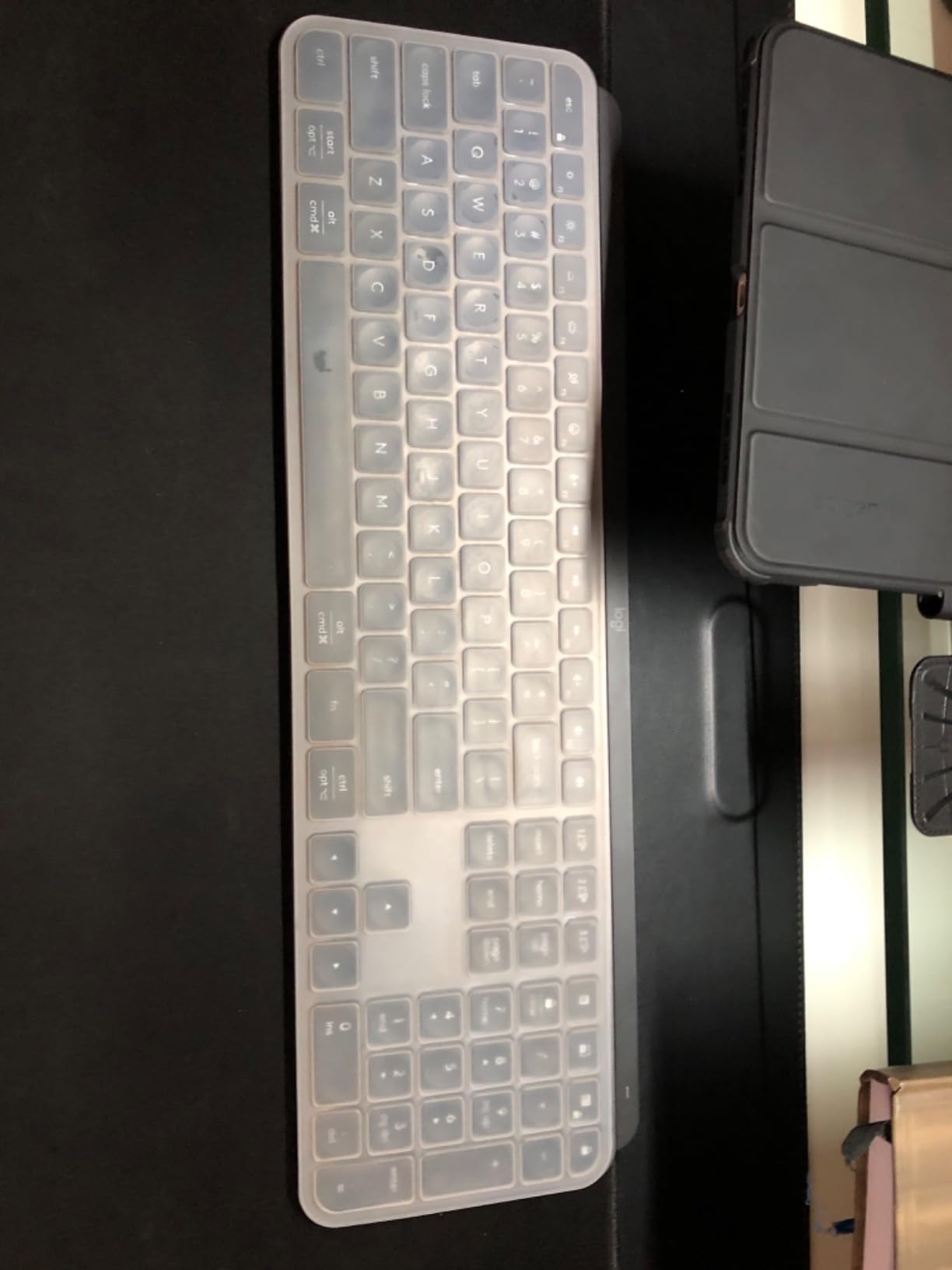 Jesra Silicone Ultra Thin Keyboard Protector for Logitech MX Keys ...