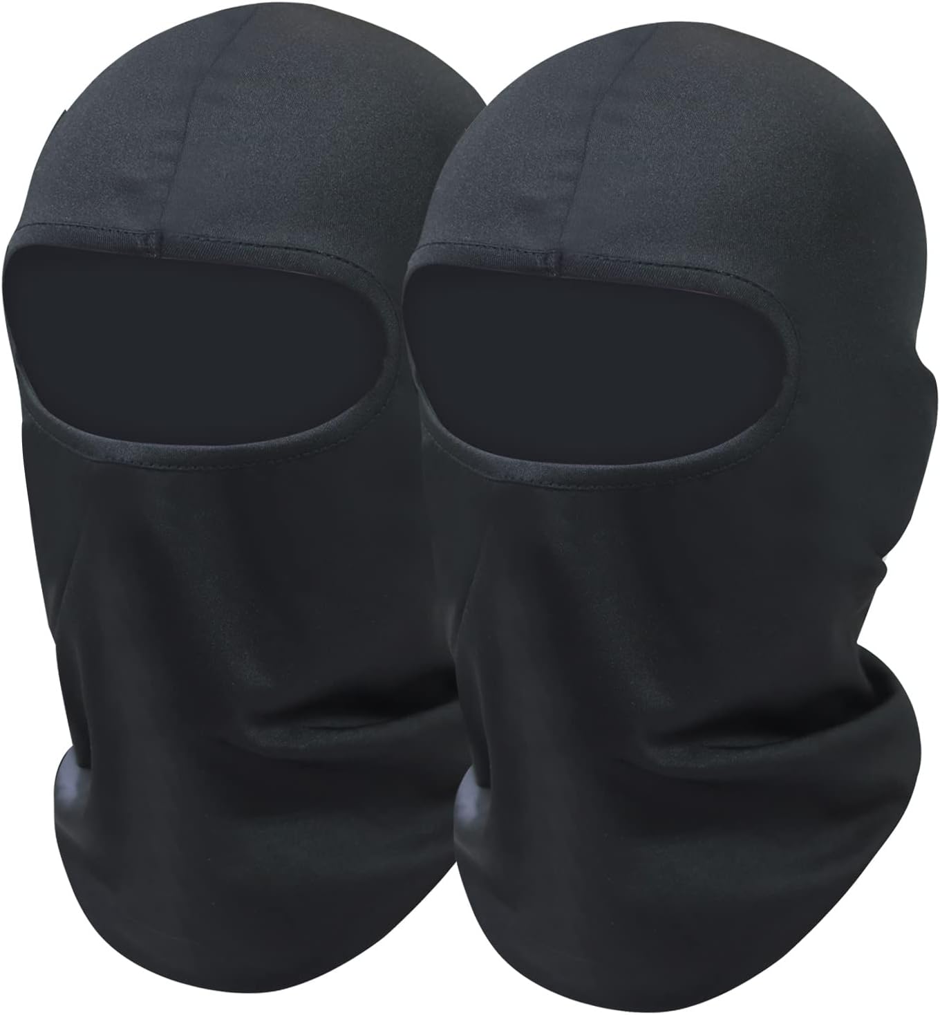 Amazon.com: SHEVERCH 2 Pack Black Ski Mask UV Protection Lightweight ...