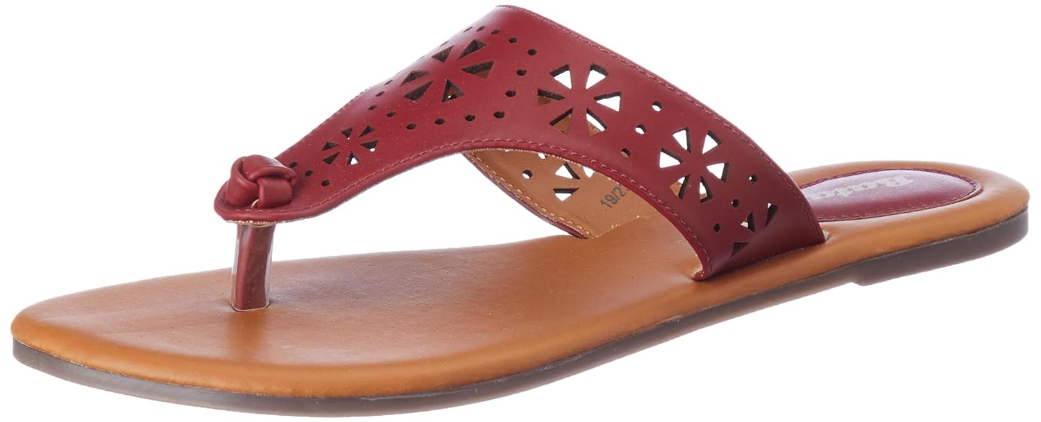 Buy Bata Female ADITI TH E Red Slipper UK 3 (5715078) at Amazon.in
