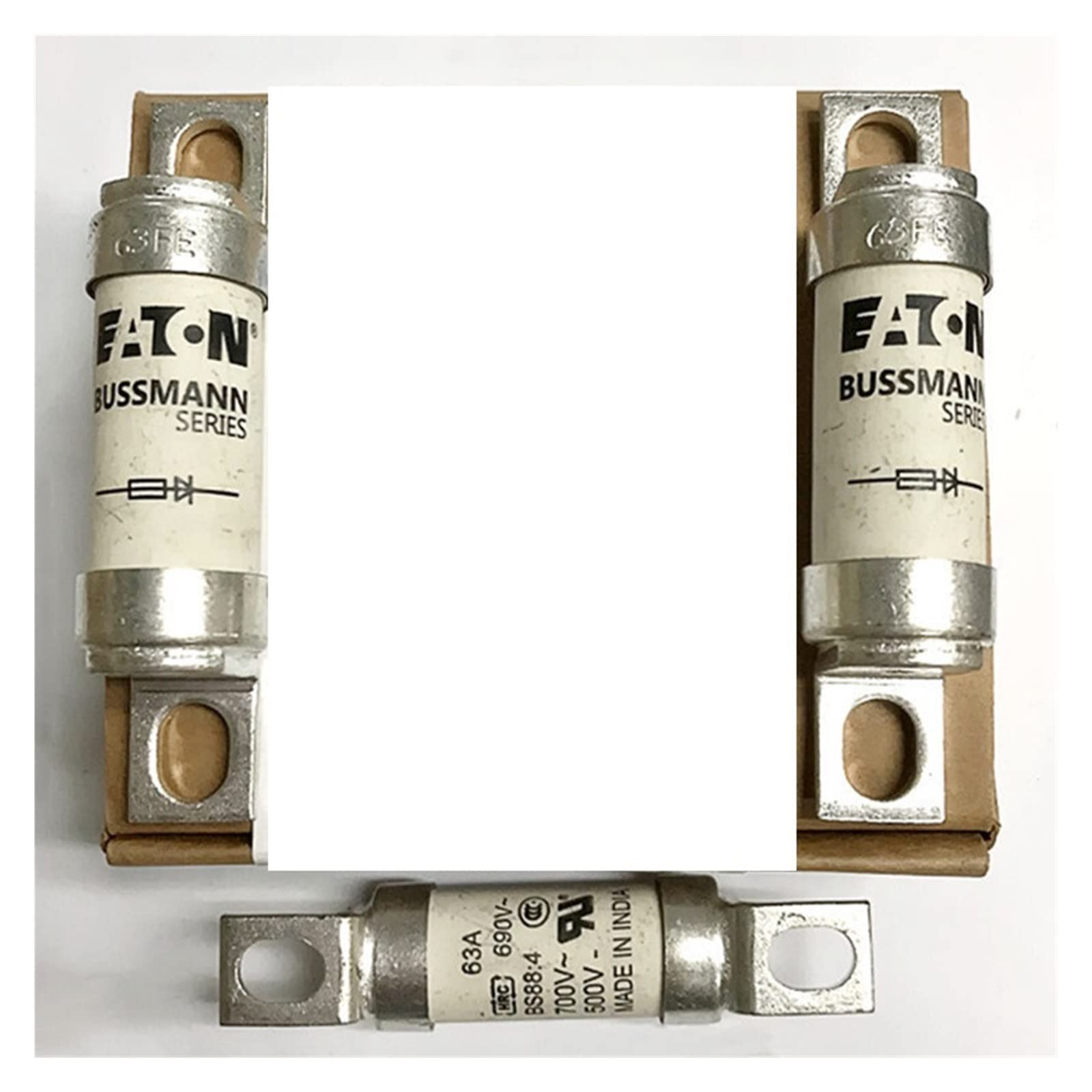 fusibles 10Pcs/lot Original Fast Fuse BS88: 4 63FE 63A 690V Fuse ...