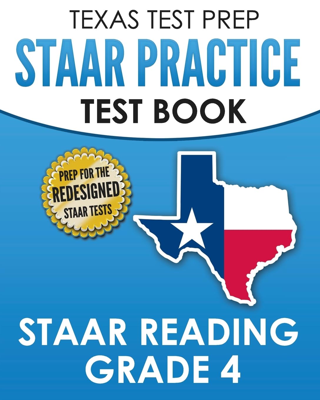 Amazon.com: TEXAS TEST PREP STAAR Practice Test Book STAAR Reading ...