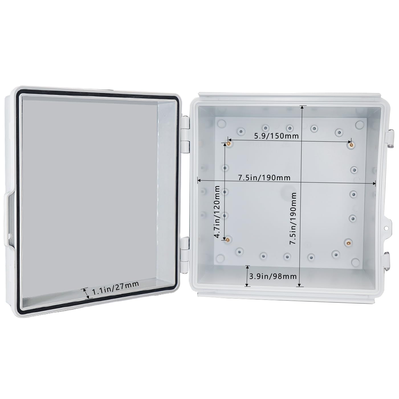 Snapklik.com : Waterproof Outdoor Electrical Box Junction Box ...
