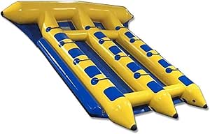 Amazon.com : Inflatable Floating Banana Outdoor Flying Fish Tube, Water ...