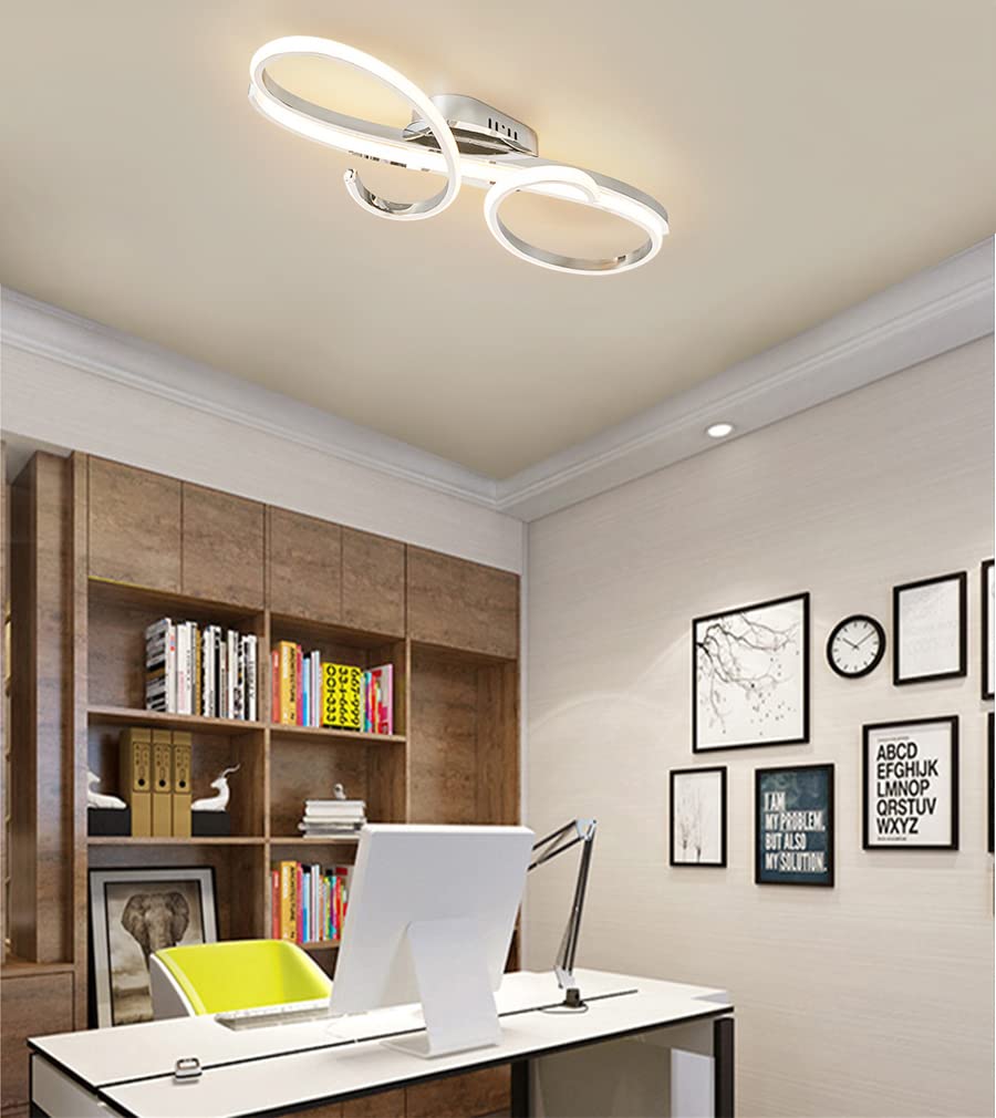 Down 6-Pack Ceiling Light Diffusers - Anti-Glare Plastic Lamp Covers ...