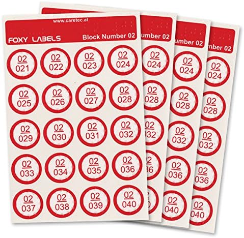 Amazon.com: Extra Labels for Foxy Reader Talking Label Reader - Set 2 ...