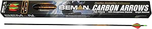 Beman ICS Bowhunter Size 400 Dozen Arrows 2-Inch XVP Vane, Hunting ...