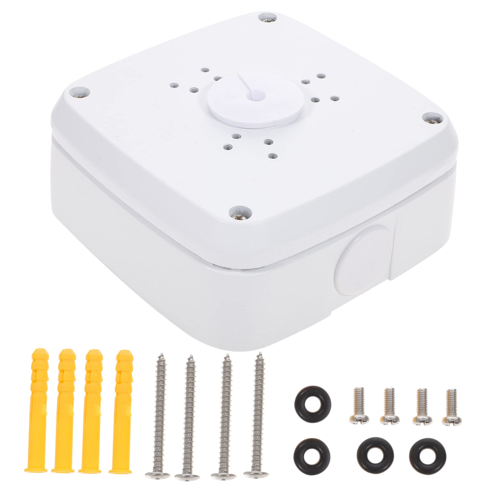 Buy Hemobllo Box Hidden Line Storage Box Plastic Junction Box Square ...