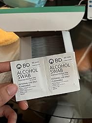 Amazon.com: BD Alcohol Swabs 100 Each White : Health & Household