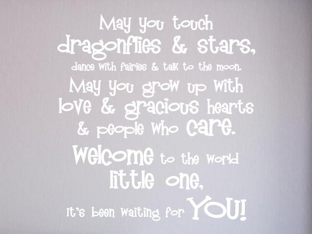 Vinylsay May You Touch Dragonflies & Stars, Dance with Fairies and Talk ...