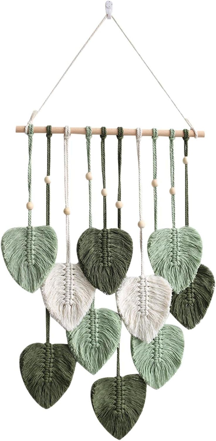Arte de Pared de macramé, versátil decoración para Colgar en la Pared ...