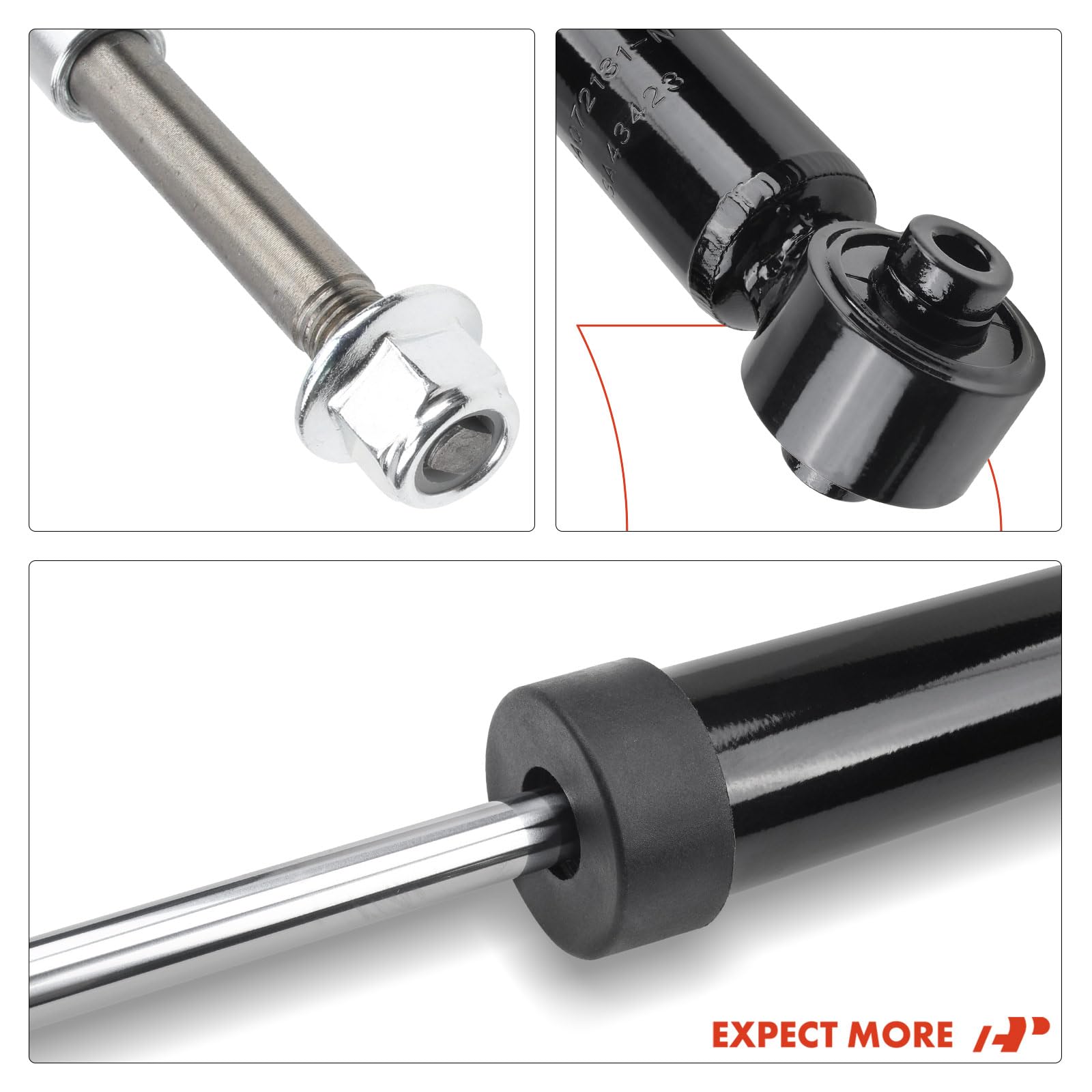 A-Premium Rear Pair (2) Shock Absorber Compatible with Chevy Aveo 2004 ...