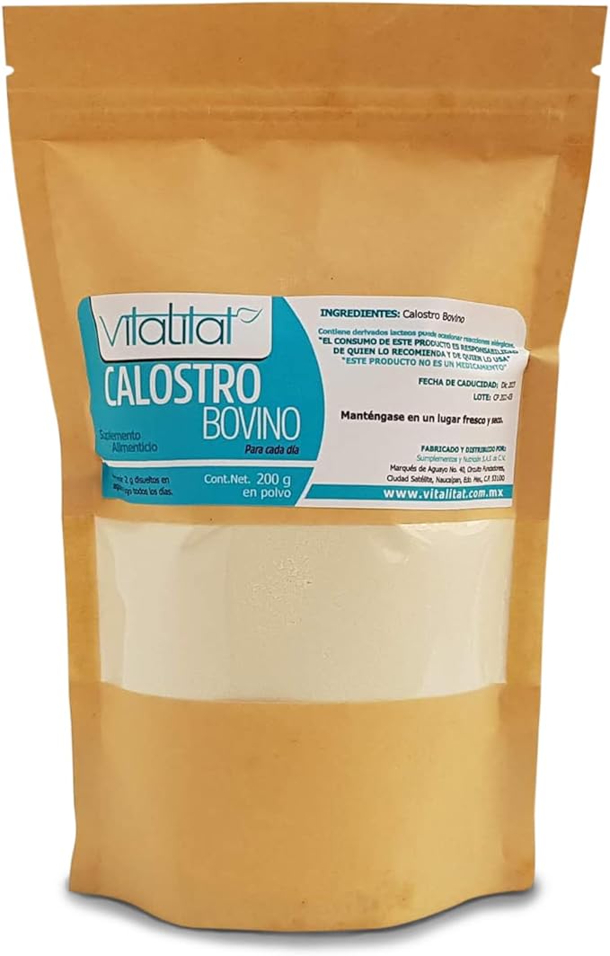 Calostro Bovino Vitalitat para Potenciar la Salud Humana | 200 g de ...