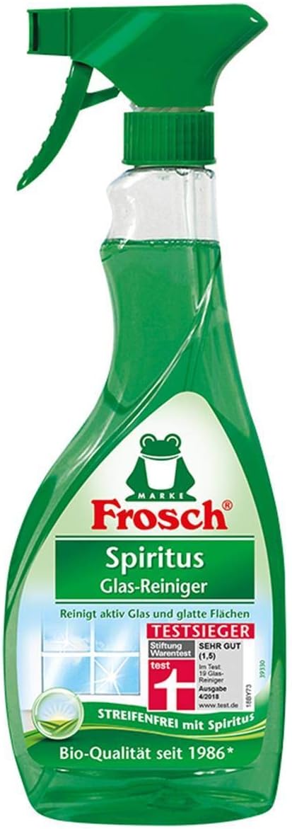 10x Frosch Spiritus Glas-Reiniger 1 Liter by Frosch : Amazon.de ...