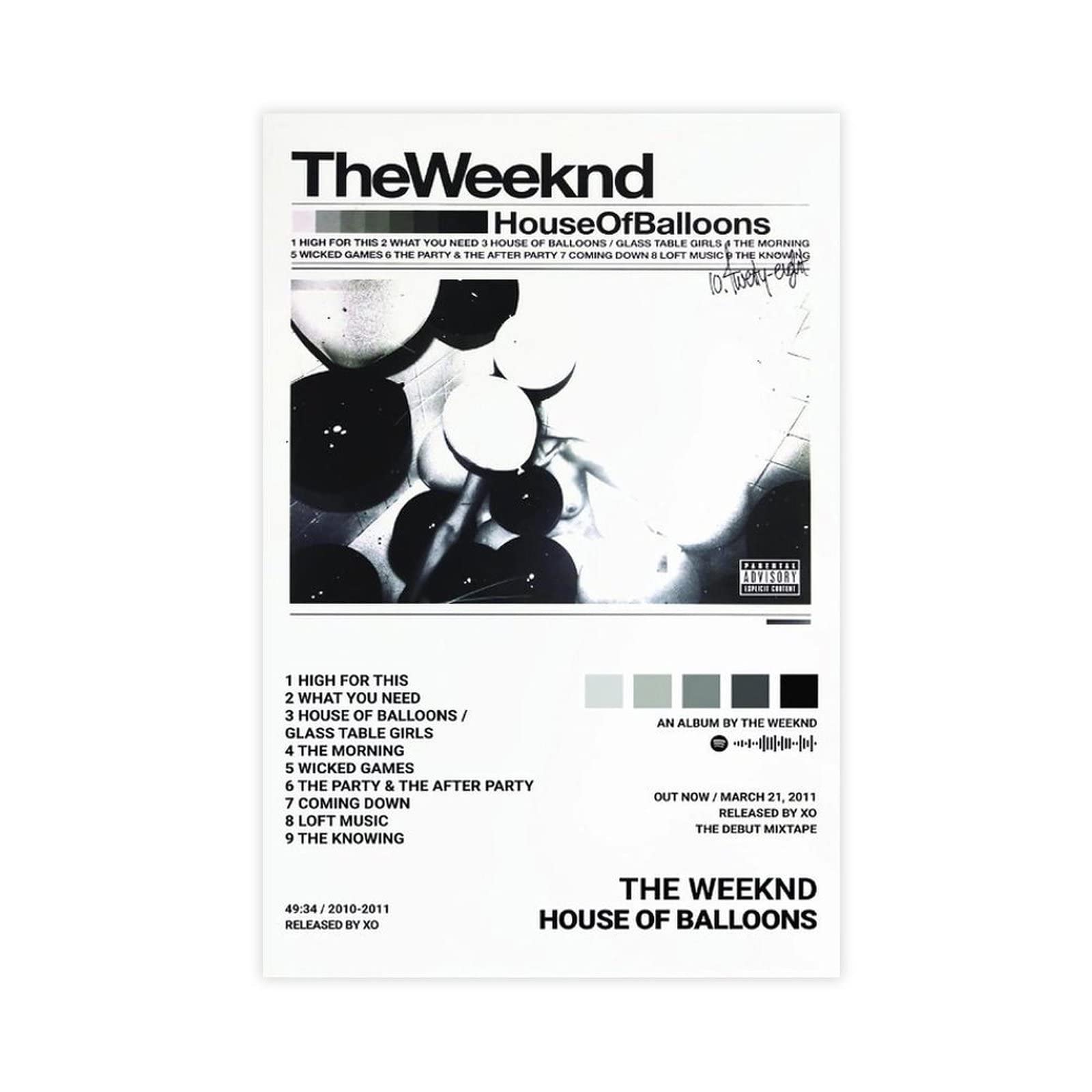 The Weeknd House Of Balloons Capa Limpa The Weeknd House Of Balloons