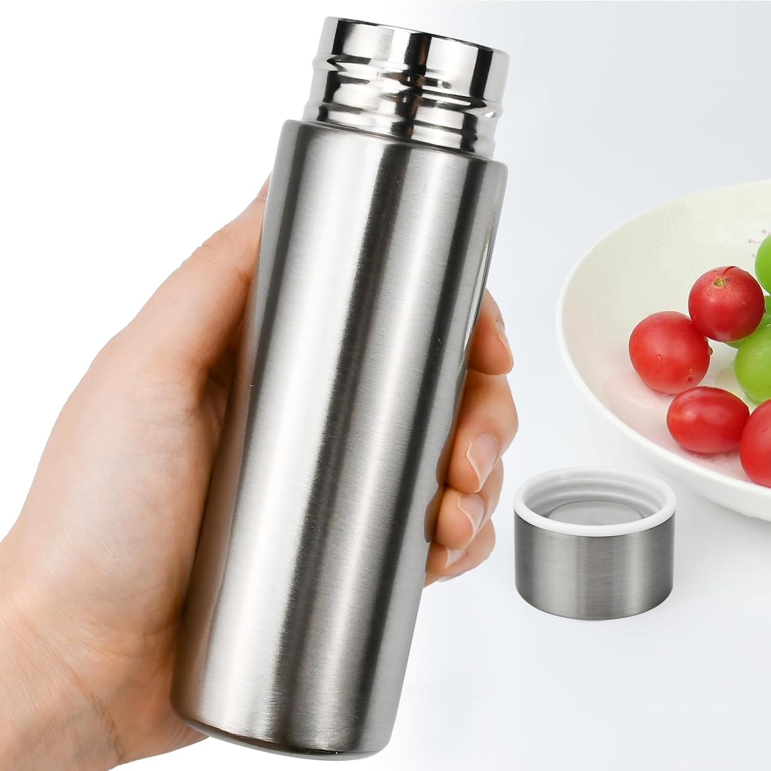 HWSWSH Termo Pequeño para Cafe 150ml Mini Termo Agua Caliente de Acero ...