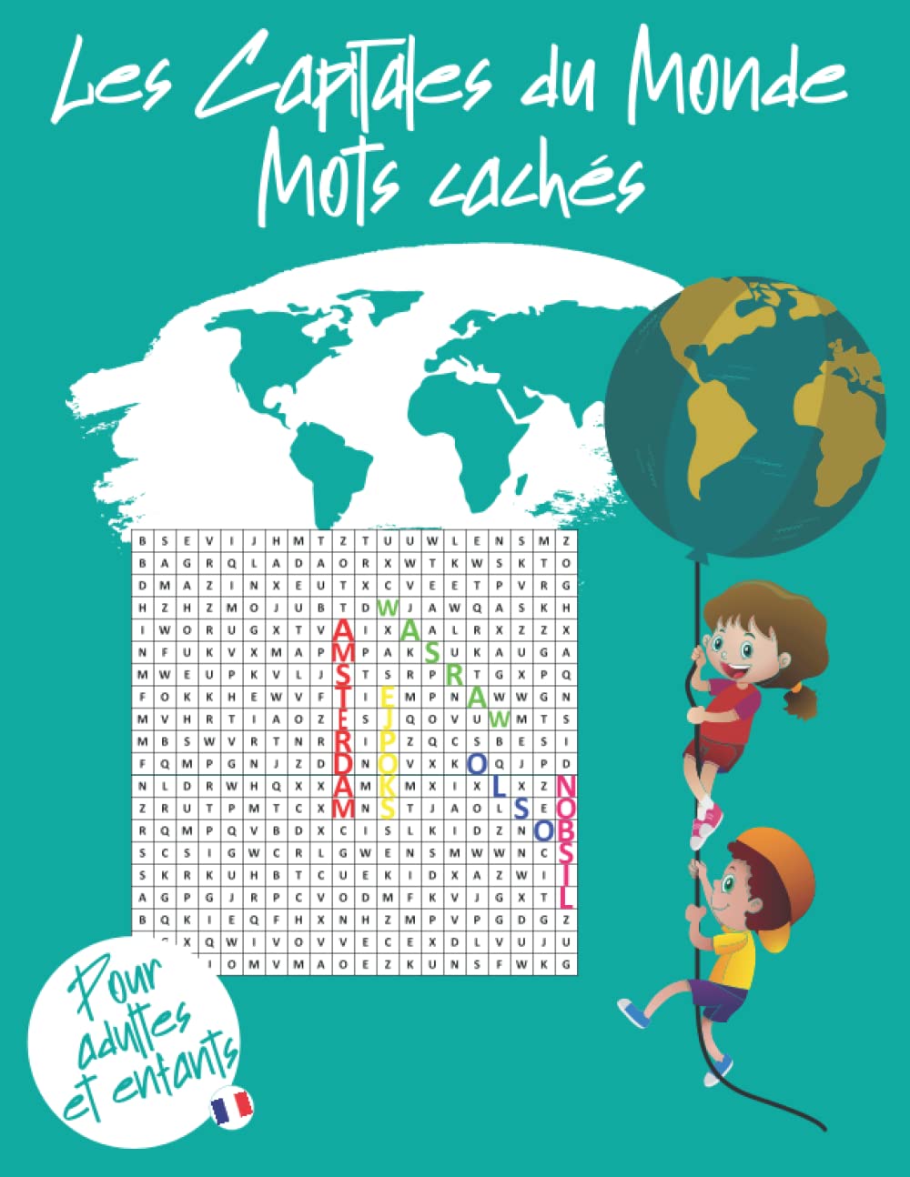 Buy Les Capitales du Monde - Mots cachés: Activité de géographie pour ...