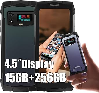 Amazon.com: DOOGEE S mini Rugged Smartphone Unlocked, MTK G99 Android ...