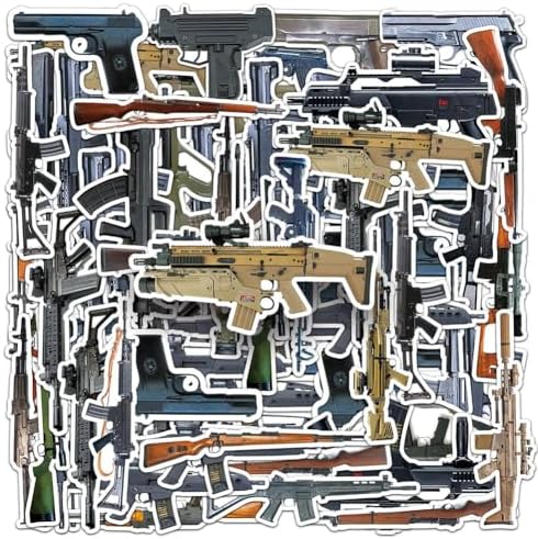 Amazon.com: WaiYo 100 PCS Camouflage Stickers, Army Cool Trendy ...