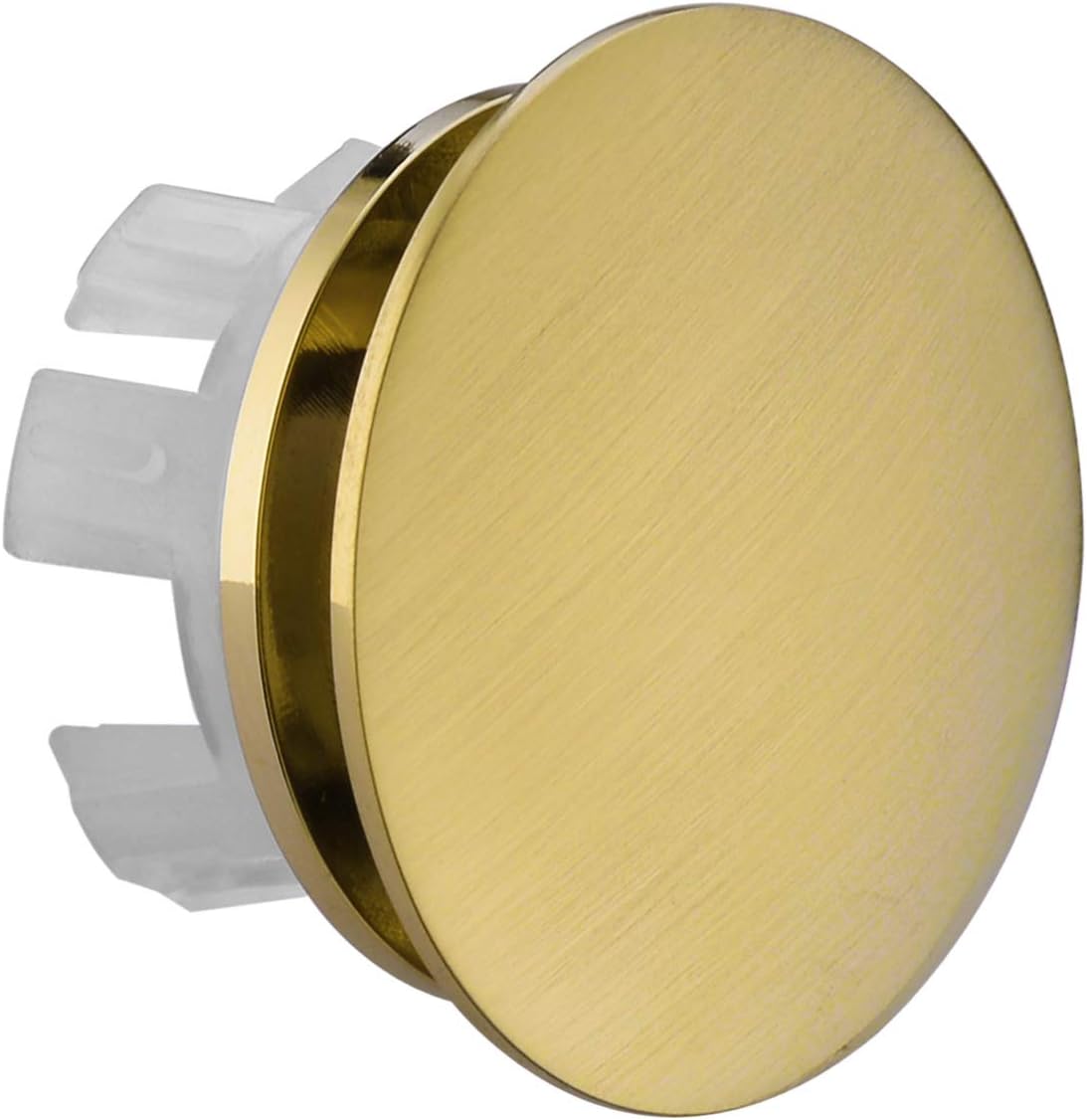 Amazon.com: Orhemus Solid Brass Sink Overflow Cap Round Hole Cover for ...