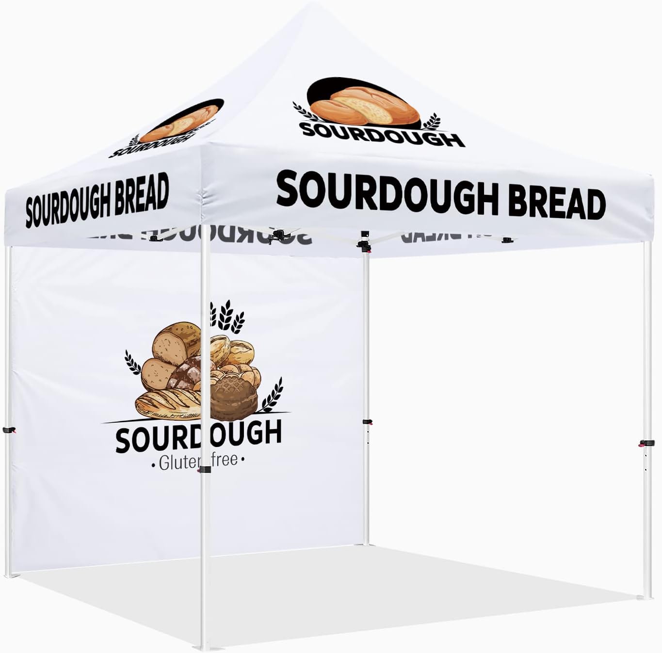 Amazon.com : Sourdough Bread Business Tent, 10x10 Heavy Duty Pop Up ...