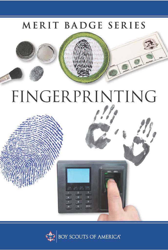 Amazon.com: Fingerprinting Merit Badge Pamphlet (Merit Badge Series Boy ...