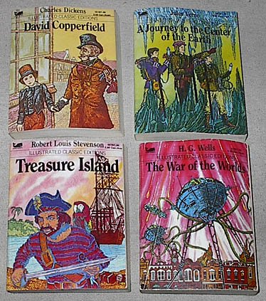 Illustrated Classic Editions 4-book set: David Copperfield (Charles ...