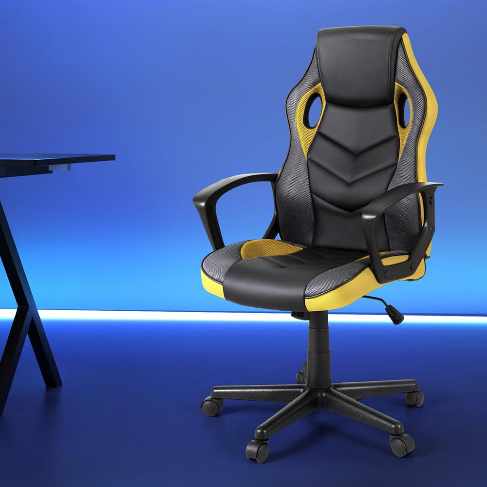 Artiss Gaming Chair, Ergonomic Office Racing Chairs Height Adjustable ...