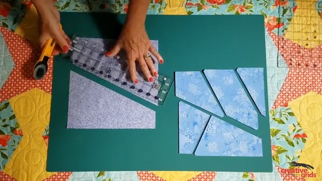 Watch Creative Grids Crazier Eights Quilting Ruler Template on Amazon Live