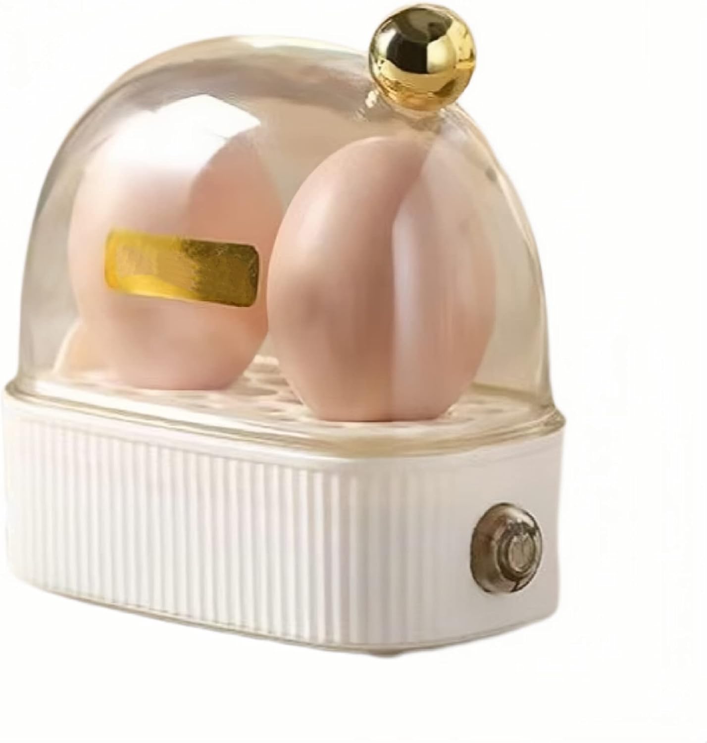 Amazon.com: Mini Portable Egg Cooker Electric Egg Steamer，2 Egg ...