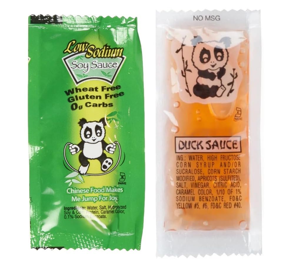 Amazon.com : Portion Control Sauce Packets | Asian Chinese Take Out ...