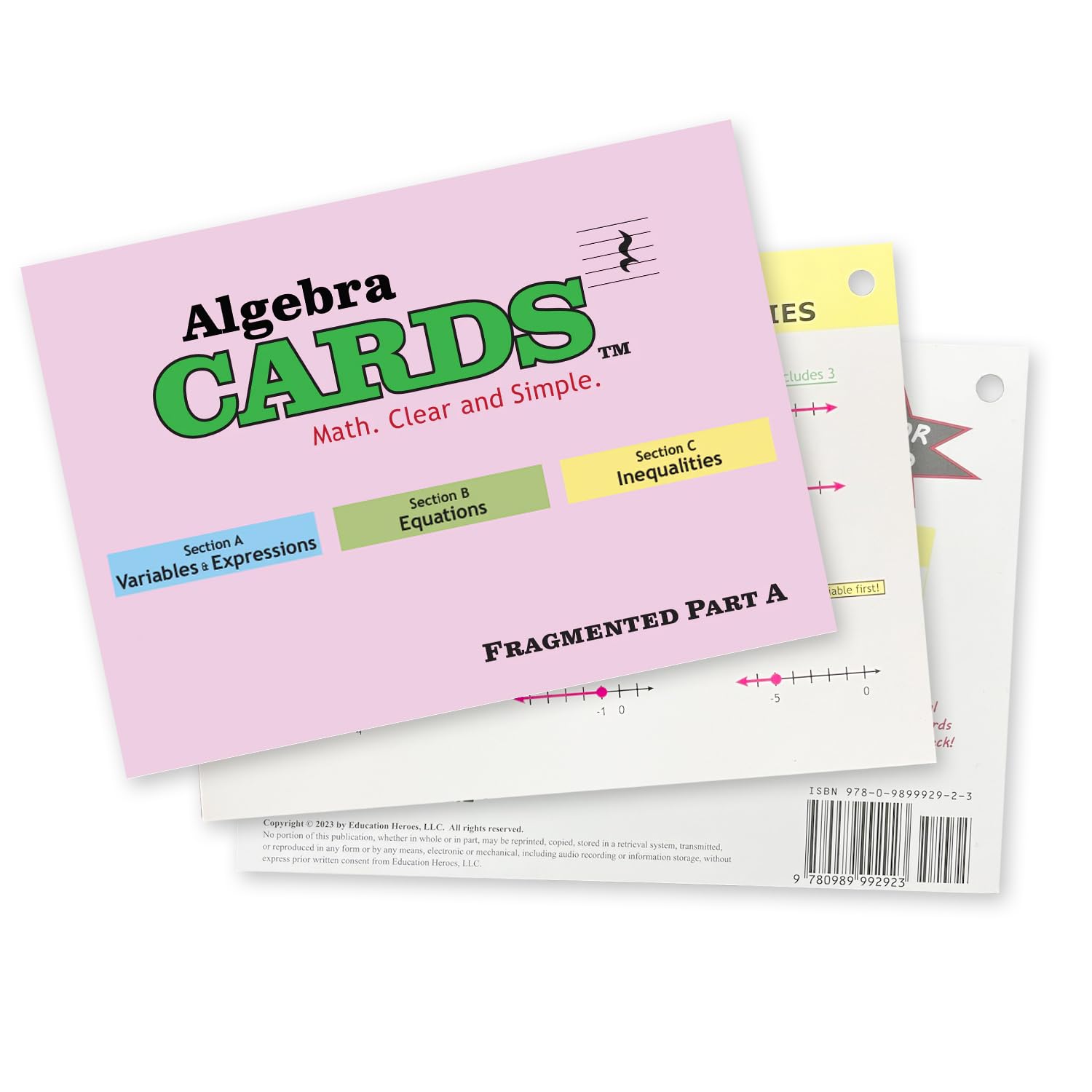 Snapklik.com : AlgebraCards Algebra 1 Math Flash Cards Learning ...