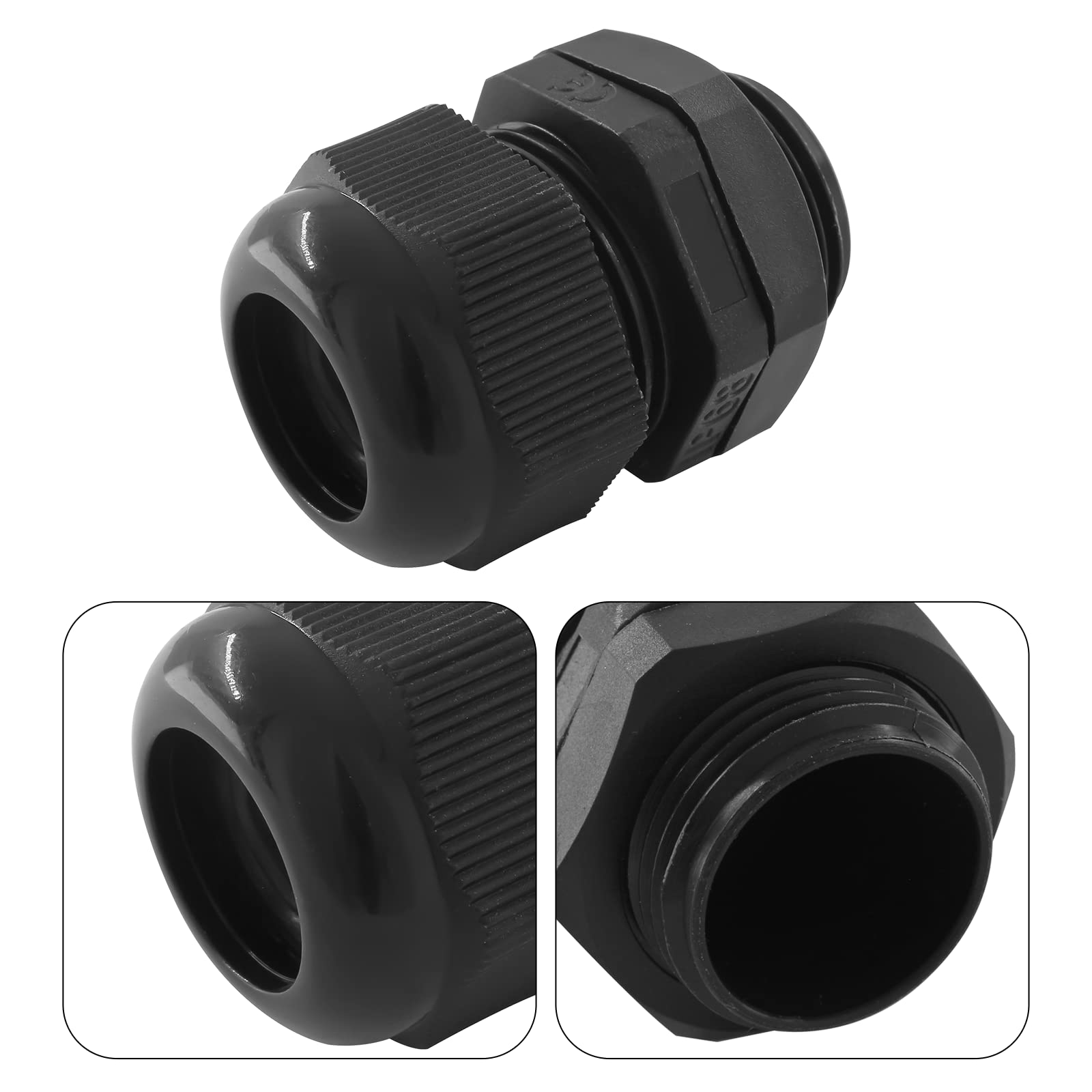 Snapklik.com : Cionyce 10 Pcs 3/4 Inch NPT Cable Glands Cord Grips ...