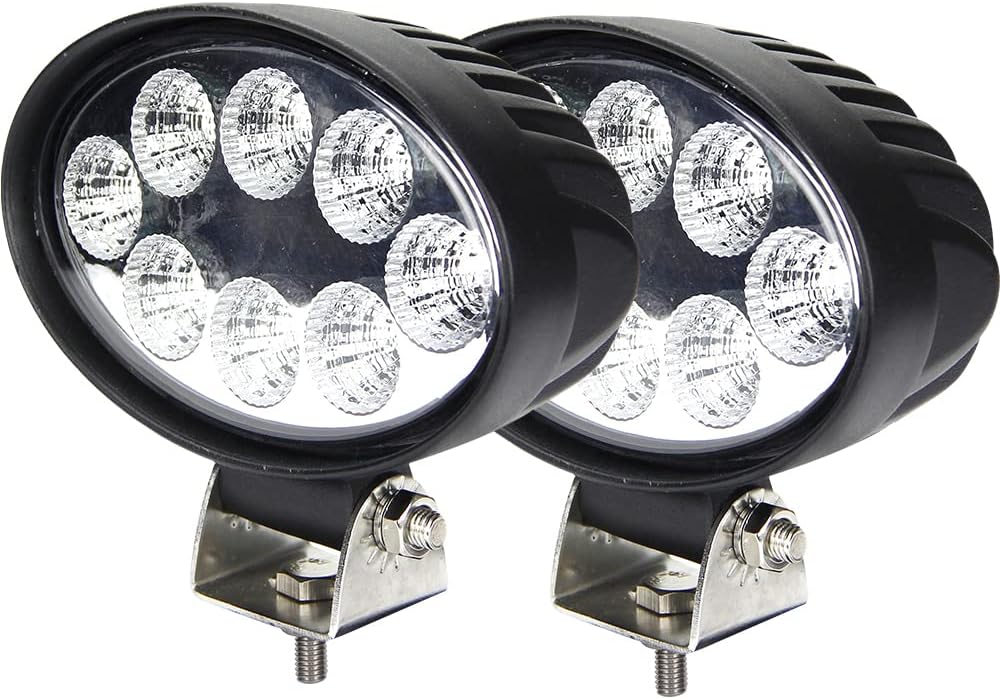 Amazon.com: AGP.1978 2pcs Tractor Led Work Light, 12V 24W Oval Cab LED ...