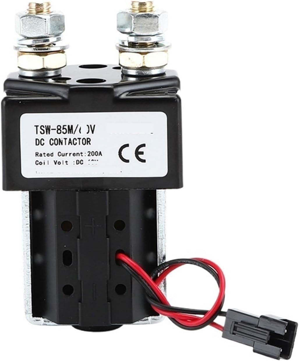 Amazon.com: Bolisila 200A DC 48V 60V 1NO DC Contactor Magnetic Latching ...