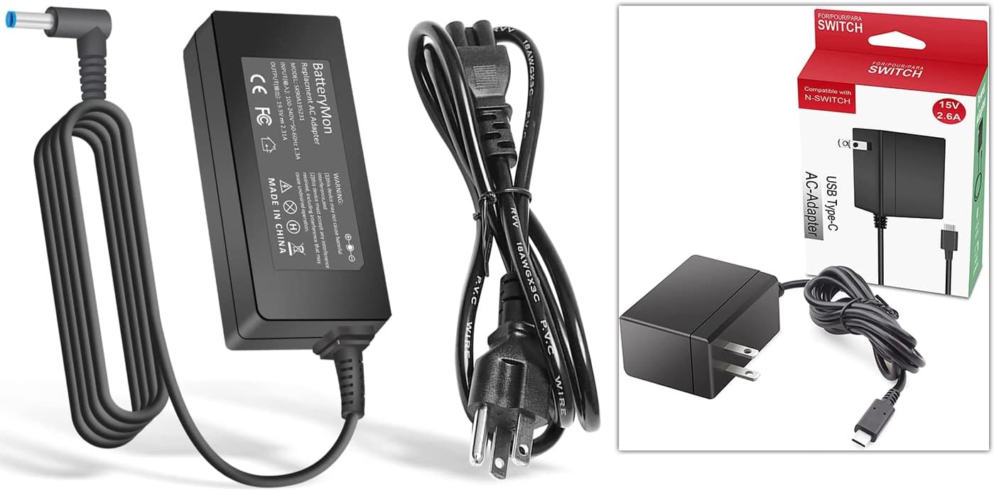 Amazon.com: 45W 19.5V Laptop Charger for HP Stream 11 13 14, Pavilion ...