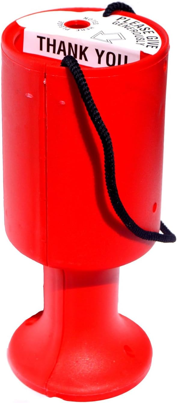 Hand Held Plastic Collection Box. Charity Box Hand held Purple : Amazon ...