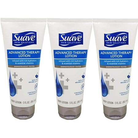 Amazon.com : Suave Skin Solutions Body Lotion - Advanced Therapy - For ...