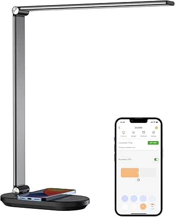 VOCOlinc LED Desk Lamps for Home Office, Voice Control Desk Light with ...