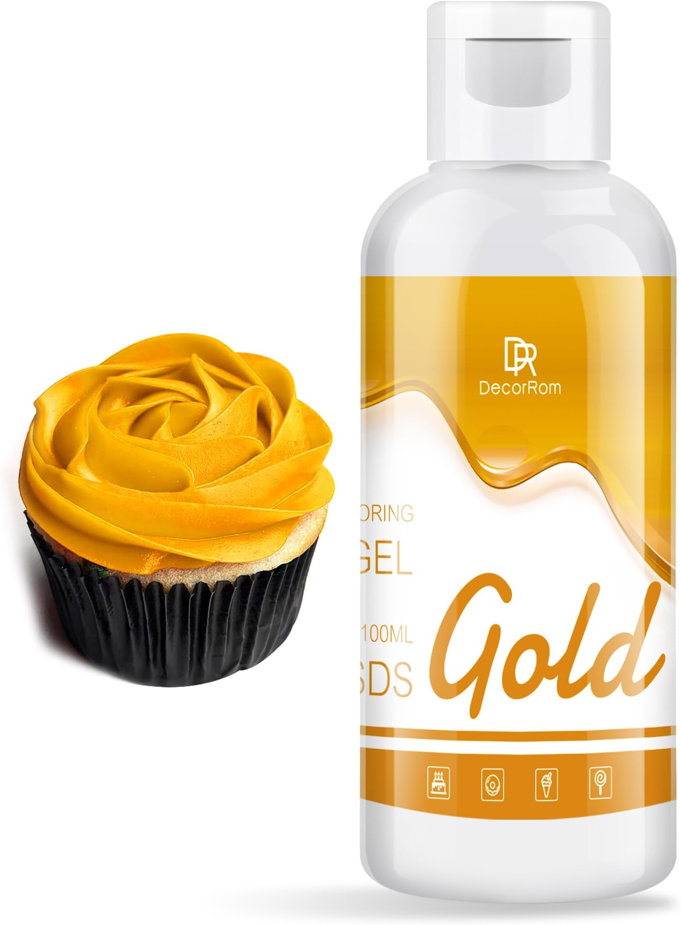 Amazon.com : LorAnn Yellow Liquid Food Coloring, 4 ounce bottle ...